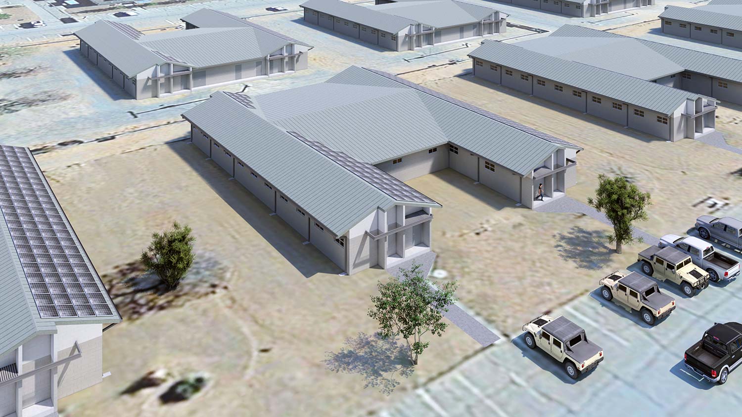 Fort McGregor H-Barracks Base Camp - Halff