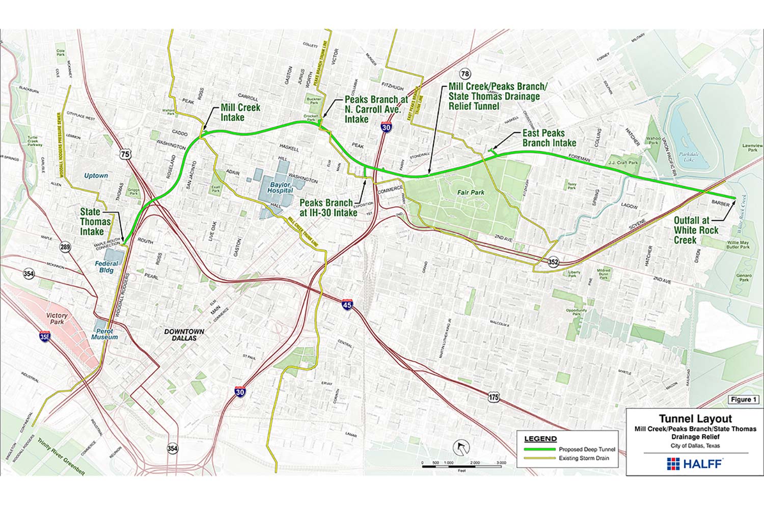 Mill Creek Tunnel - Halff
