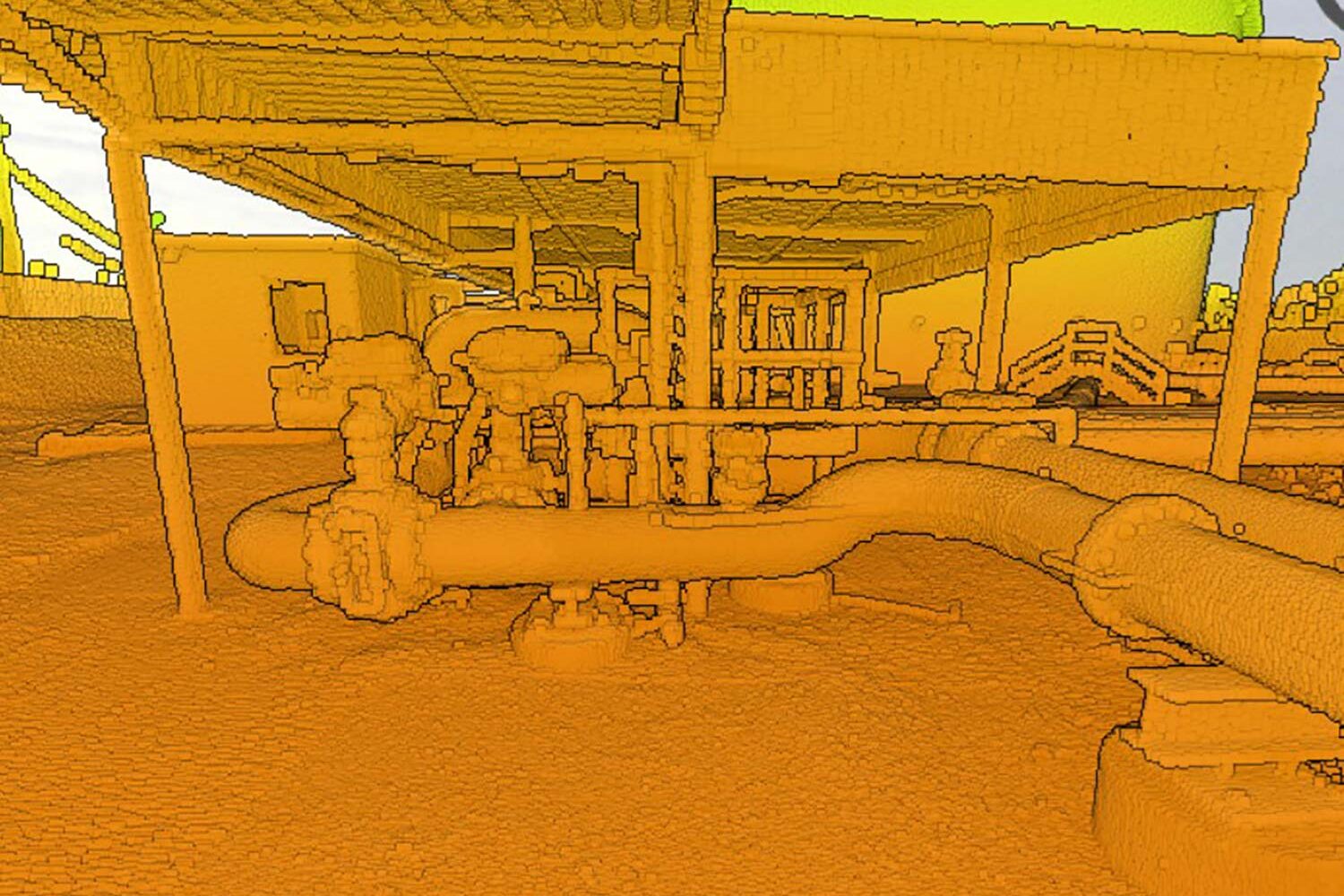 Transfer Station Pipeline Inventory and 3D Modeling - Halff