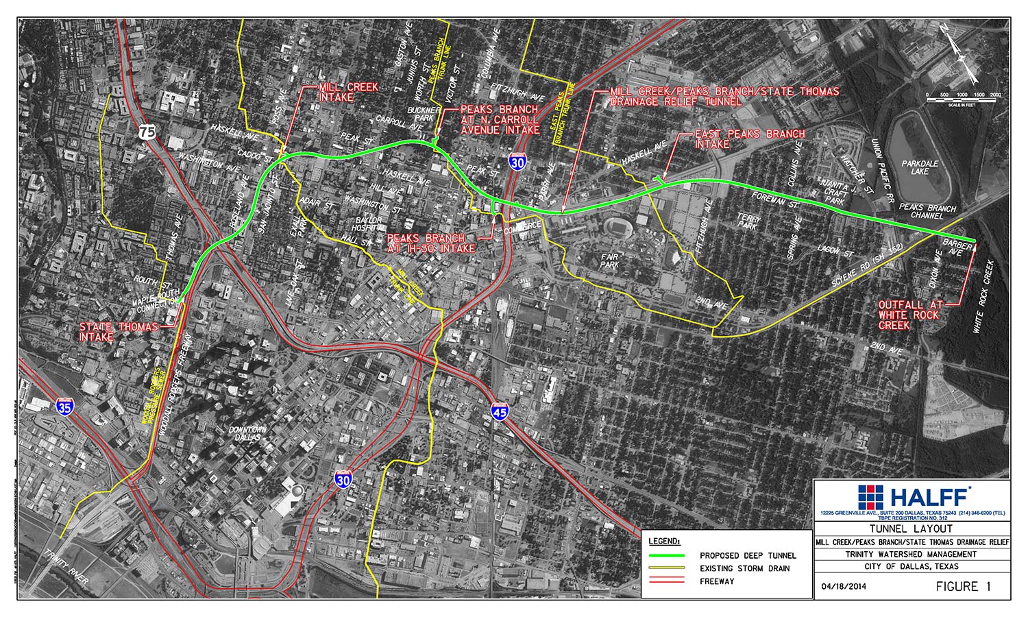 Mill Creek Drainage Relief Project - Halff
