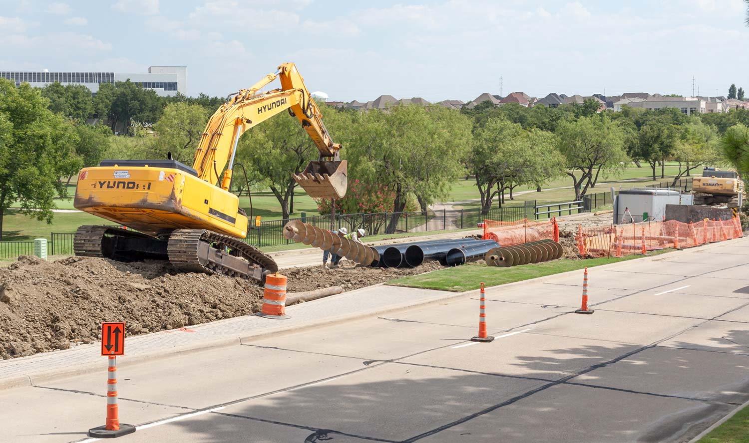 Rochelle Boulevard Water Master Plan Improvements - Halff