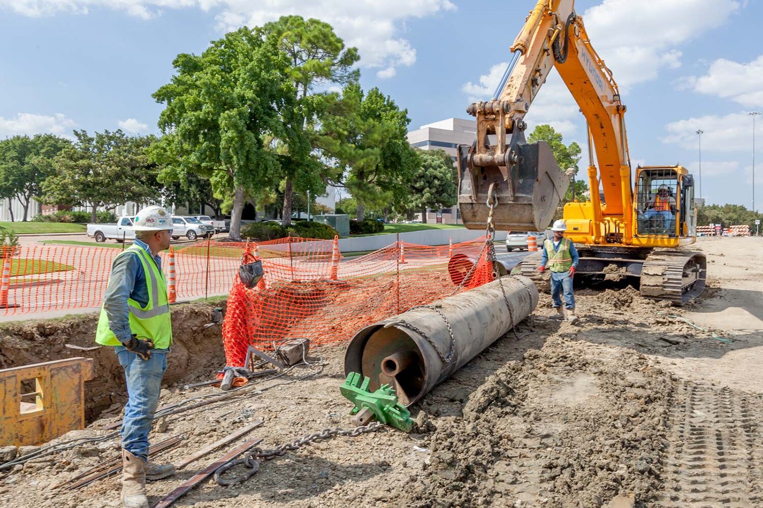 Rochelle Boulevard Water Master Plan Improvements - Halff