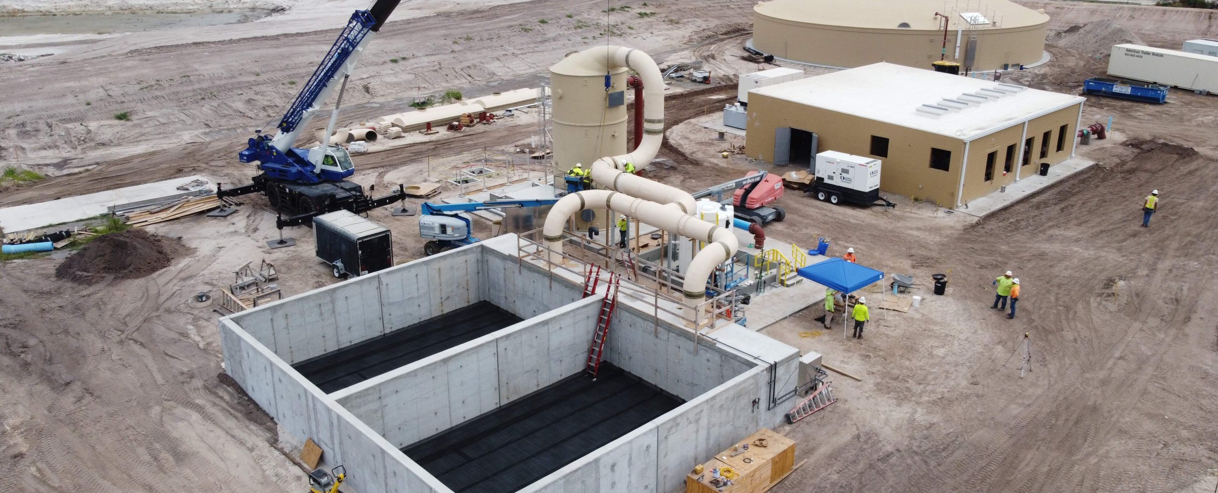 Gibson Place Utility Water Treatment Plant #2 - Halff