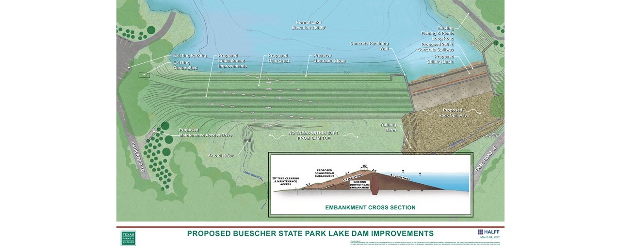 TPWD Bastrop Lake Dam Rehabilitation - Halff