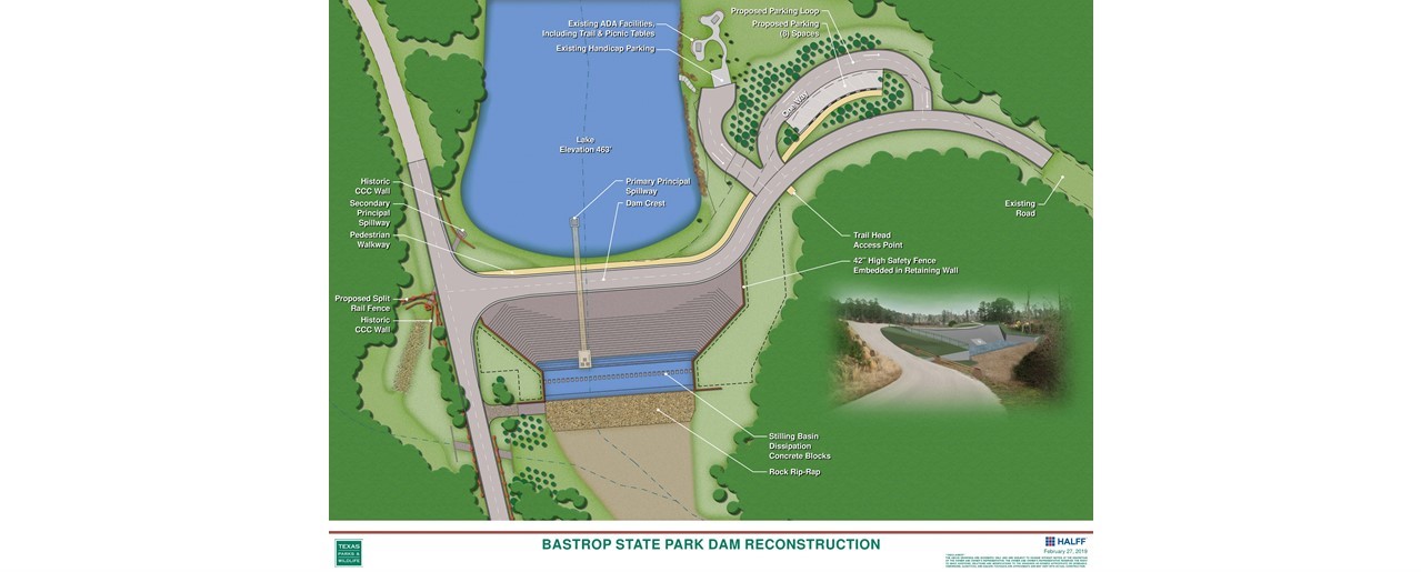TPWD Bastrop Lake Dam Rehabilitation - Halff