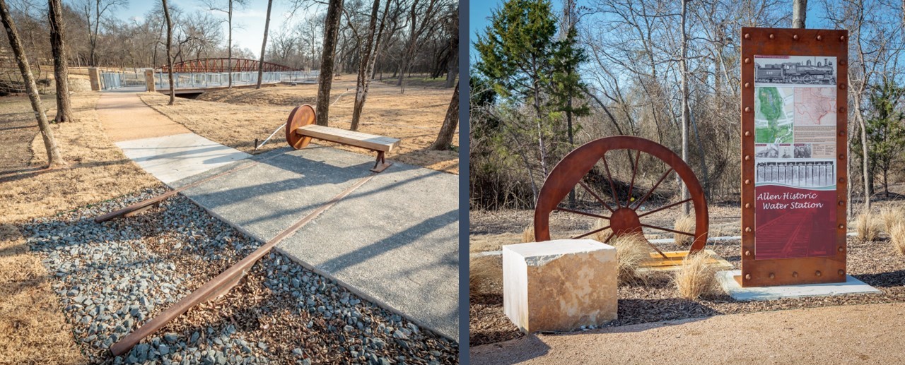 Allen Historic Water Station Park - Halff