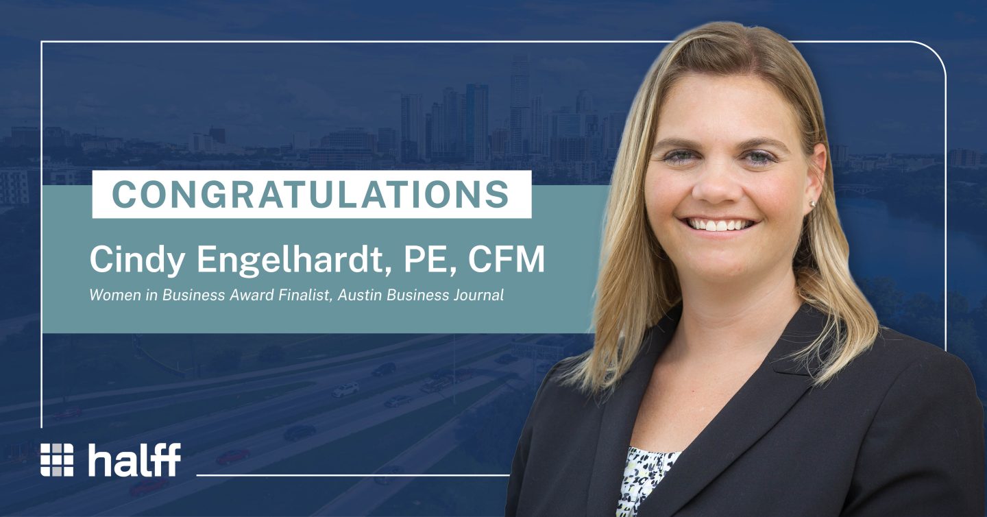 Engelhardt Named Finalist for ABJ Women in Business Award - Halff