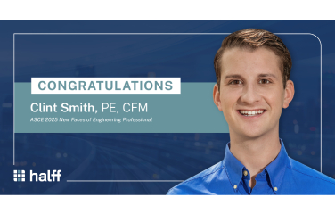 Halff’s Smith Named to ASCE’s New Faces of Civil Engineering - Halff