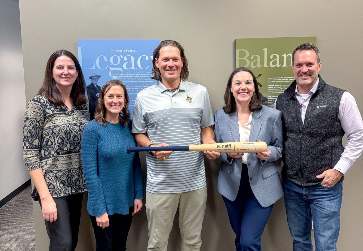 Market Leader Brian LaFoy Honored with Halff Home Run Award - Halff